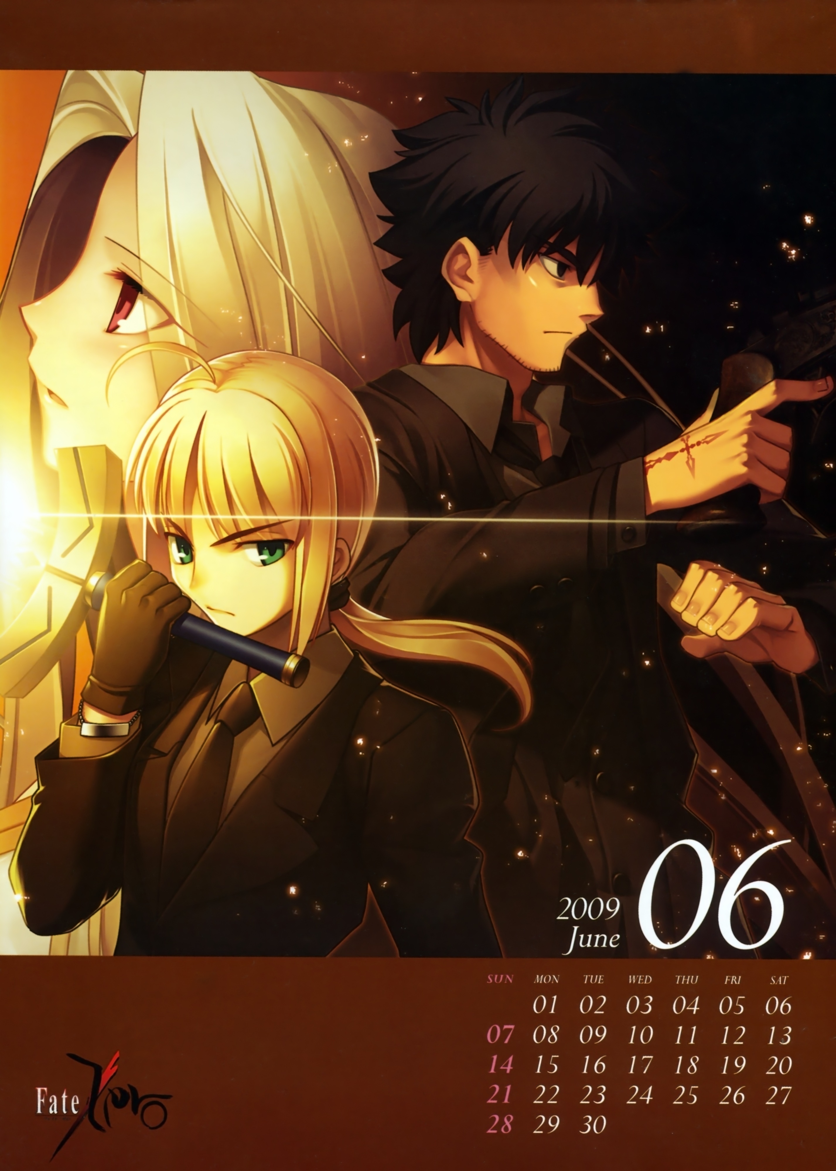 type-moon takeuchi takashi fate/stay night fate/zero artoria pendragon (fate) emiya kiritsugu ...